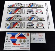 BMW M3 (E30) DTM 1987 Decals by AB Decals