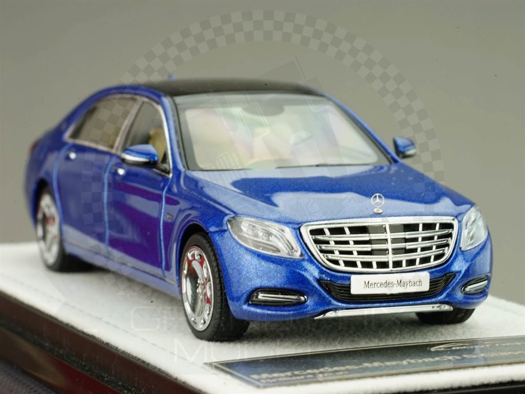 Mercedes S Class Maybach 2016 Blue By Almost Real
